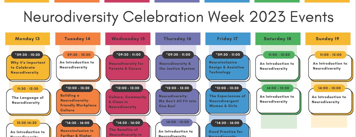 Neurodiversity Week 2023 - Latest News - Mary Astell Academy